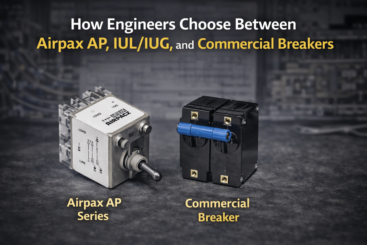 How Engineers Choose Between Airpax AP, IUL, IUG, and Commercial ...